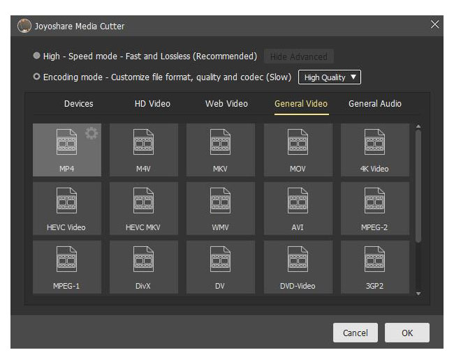 Joyoshare Media Cutter - Best Video Cutter/Trimmer/Splitter/Joiner
