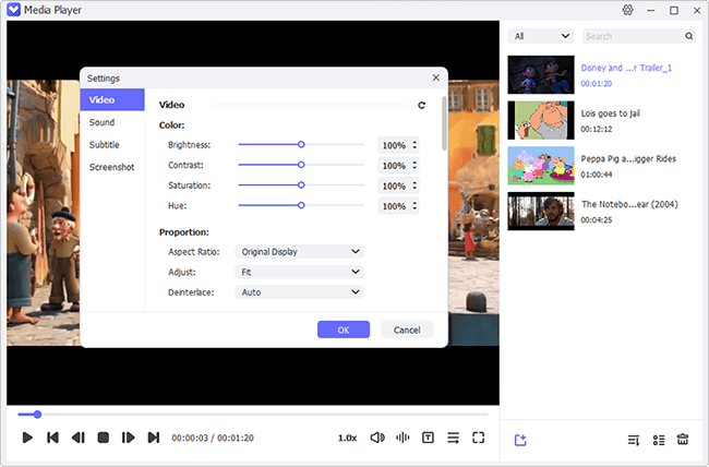 How to Play Videos or Audios | Joyoshare VidiKit