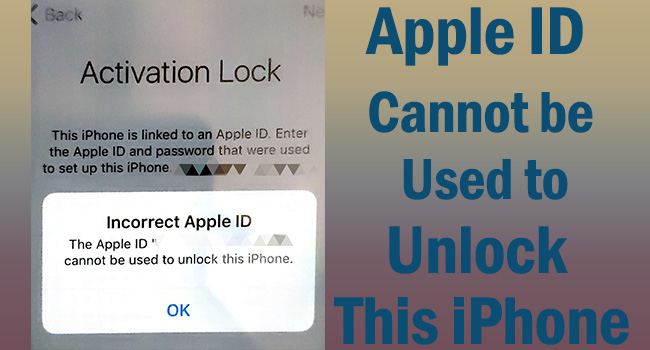 5 Solutions: Apple ID Cannot Be Used to Unlock This iPhone 5 Solutions: Apple ID Cannot Be Used to Unlock This iPhone