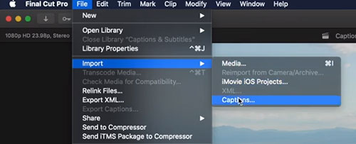 How to Add Subtitles in Final Cut Pro on Mac