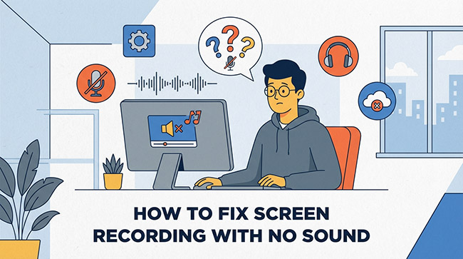 How to Fix Screen Recording with No Sound (All Devices)