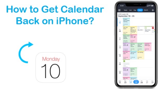 How To Get Calendar Back On IPhone Backup 2022 Quick Solutions