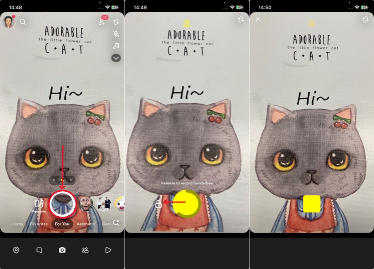 How to Record on Snapchat without Holding the Button [NEW]