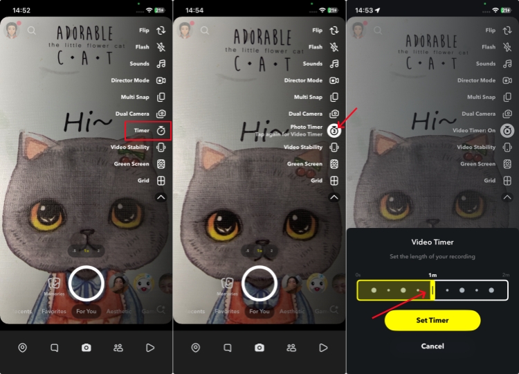 How to Record on Snapchat without Holding the Button [NEW]