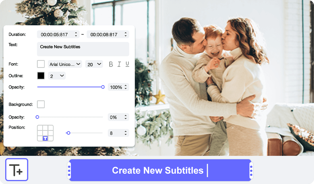 Subtitle Editor - Joyoshare VidiKit | OFFICIAL